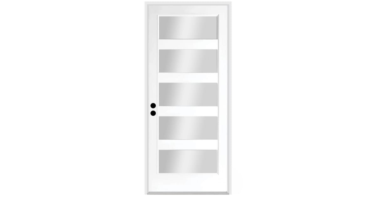Trimlite 3068RHISPSF20F5LC49161DM 36" W x 80" H Clear 5-Lite ...