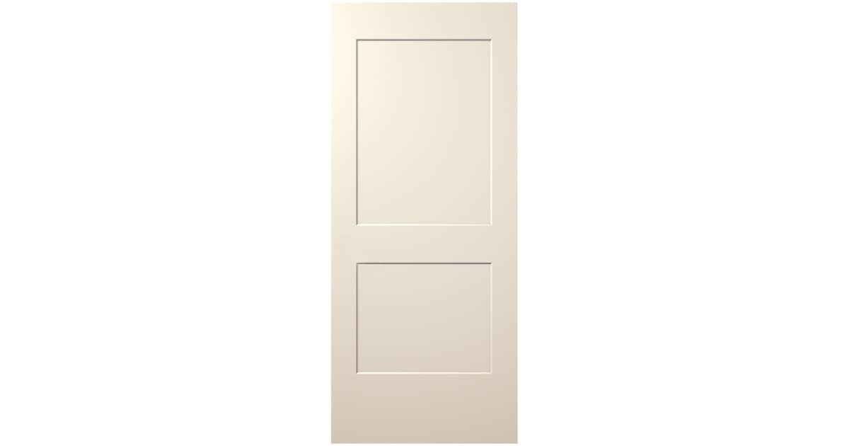 Trimlite 3070MHCMON 36" x 84" Primed 2-Panel Monroe Molded Hollow Core ...