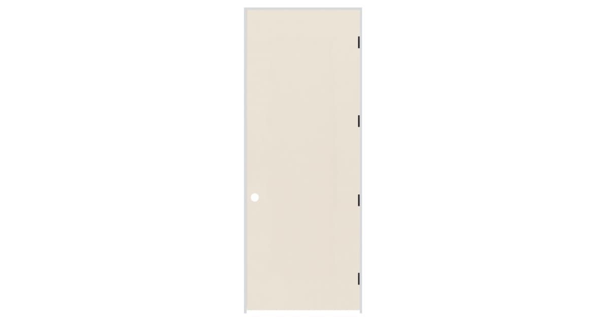 Trimlite 3080FSCPHBLH1D4916 36" x 96" Primed Hardboard Solid Core Flush ...