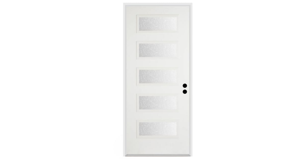 Trimlite 3080LHISPCON22105R691626DM 36"W x 96"H Rain 5 Lite ...