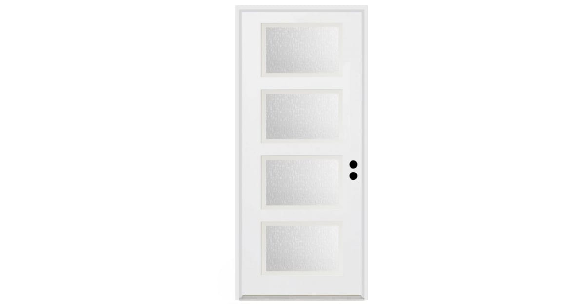 Trimlite 3080LHISPCON22154R691626DM 36"W x 96"H Rain 4 Lite ...