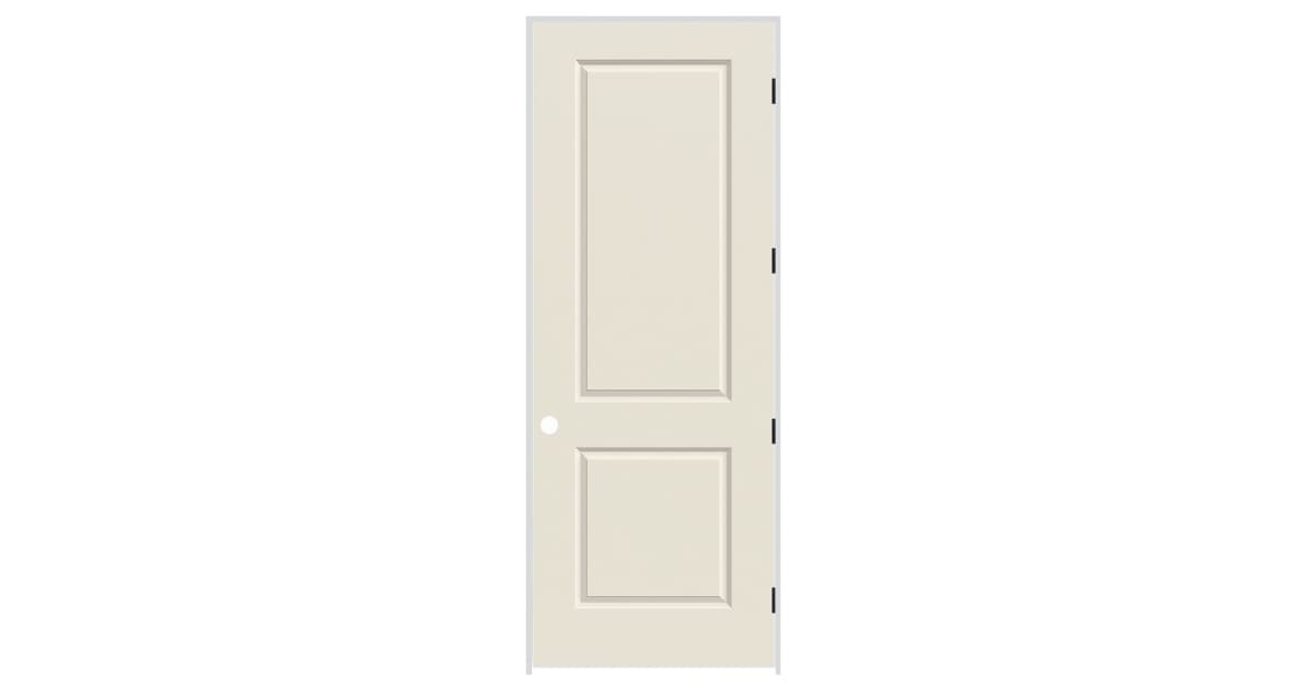 Trimlite 3080MHCCARLH1D714 36" x 96" Primed 2-Panel Carrera Molded ...