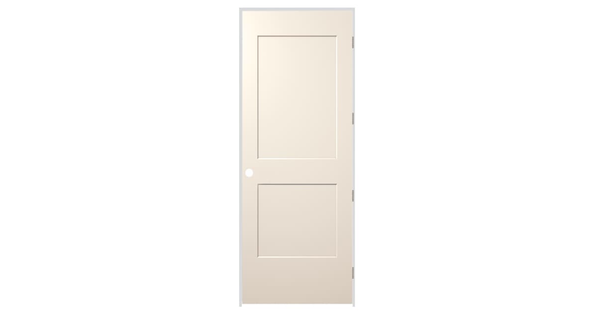 Trimlite 3080MHCMONLH156916 36" x 96" Primed 2-Panel Monroe Molded ...