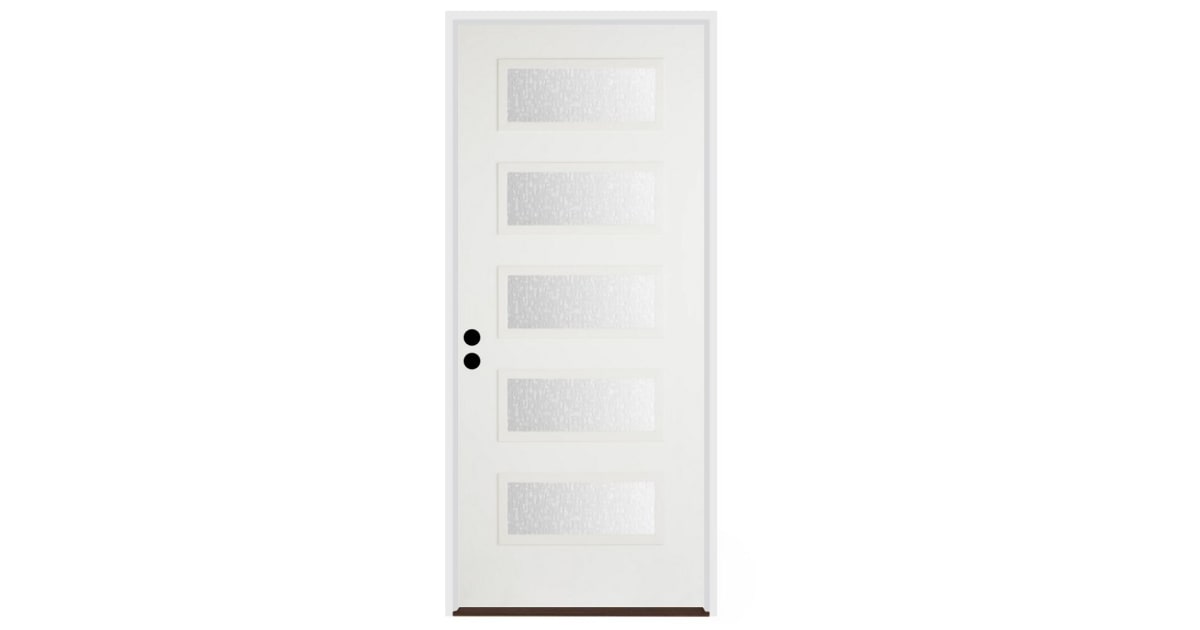 Trimlite 3080RHISPCON22105R691626DB 36"W x 96"H Rain 5 Lite ...