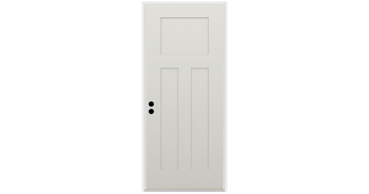 Trimlite 3080RHISPSF3PSHK69161DM 36" W x 96" H 3-Panel Contemporary ...