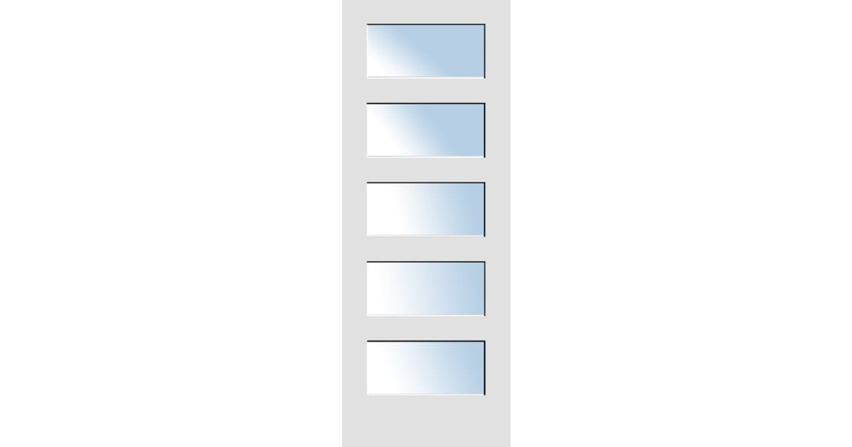 Trimlite Q941605-1 36” x 80” x 1-3/8” Primed 8405 Shaker Compression ...