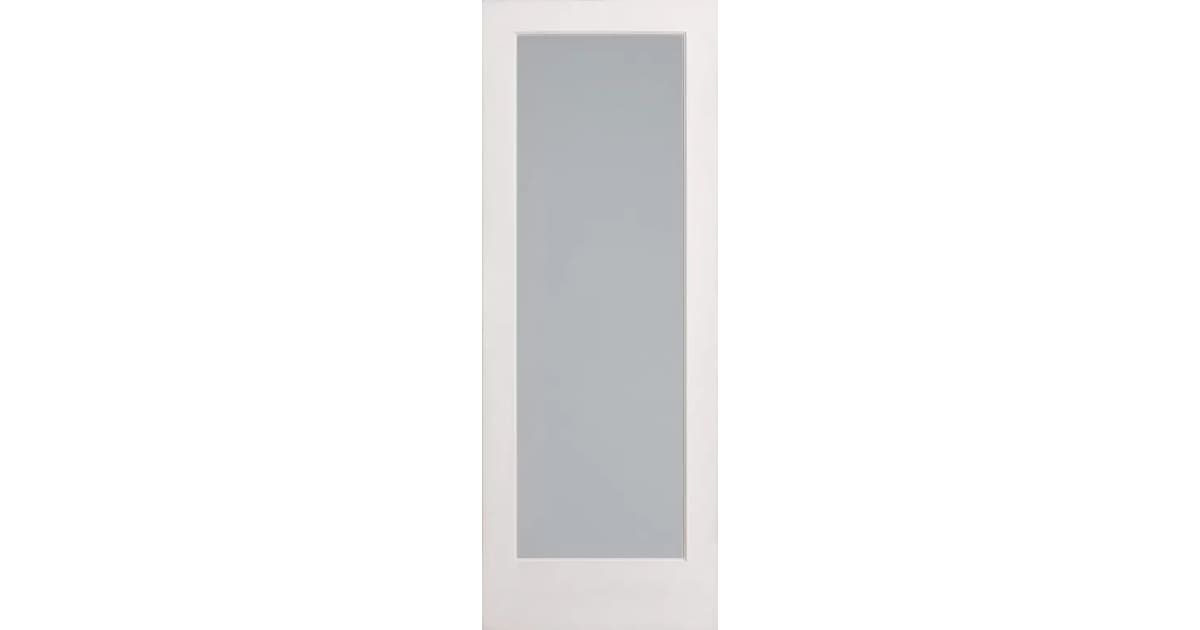 Trimlite Q904229-LN2 Contemporary Square Quirk Bead Door with White ...
