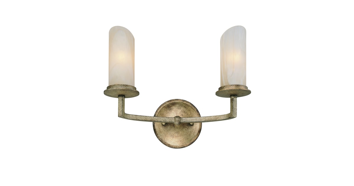 Troy Lighting B9682SLF Contemporary / Modern Two Light Wall Sconce from the Orion Collection ...
