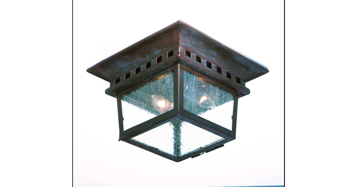 Troy Lighting CCD8986OR Two Light Outdoor Ceiling Fixture from the St ...