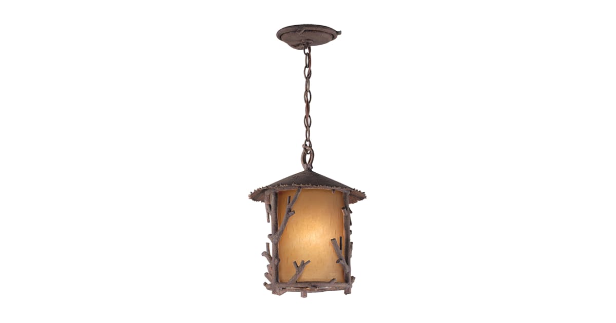 Troy Lighting FA8738HK Country / Rustic One Light Outdoor Pendant from ...