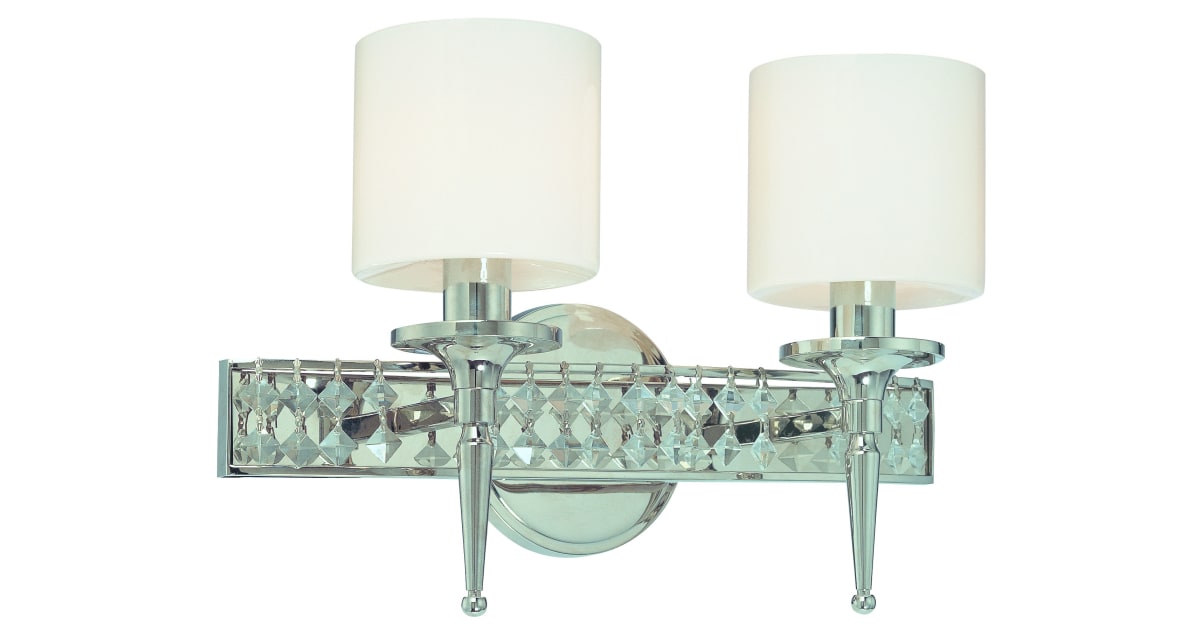 Troy Lighting B1922PN Collins 2 Light Bathroom Vanity Light | Ferguson Home