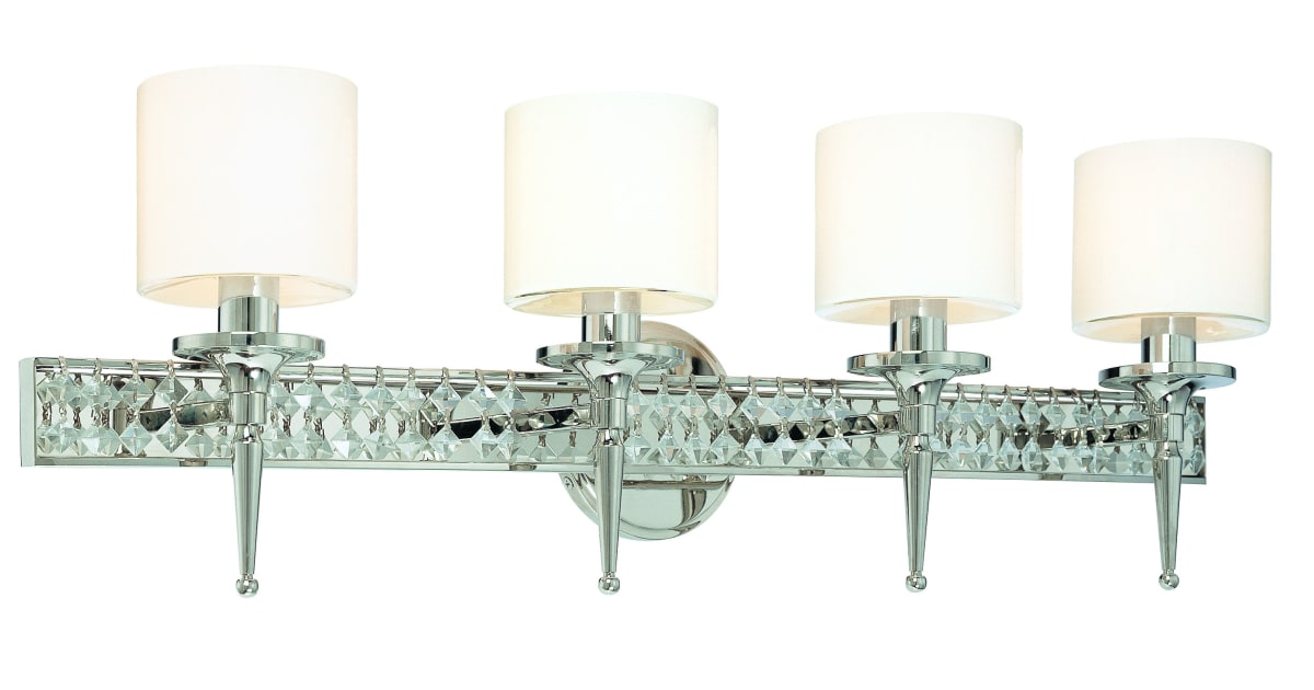 Troy Lighting B1924PN Collins 4 Light Bathroom Vanity Light | Ferguson Home