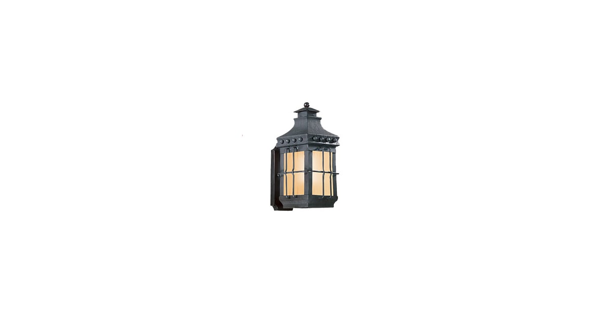 Troy Lighting BF8970NB Dover 1 Light 15" CFL Energy Star Outdoor Wall ...