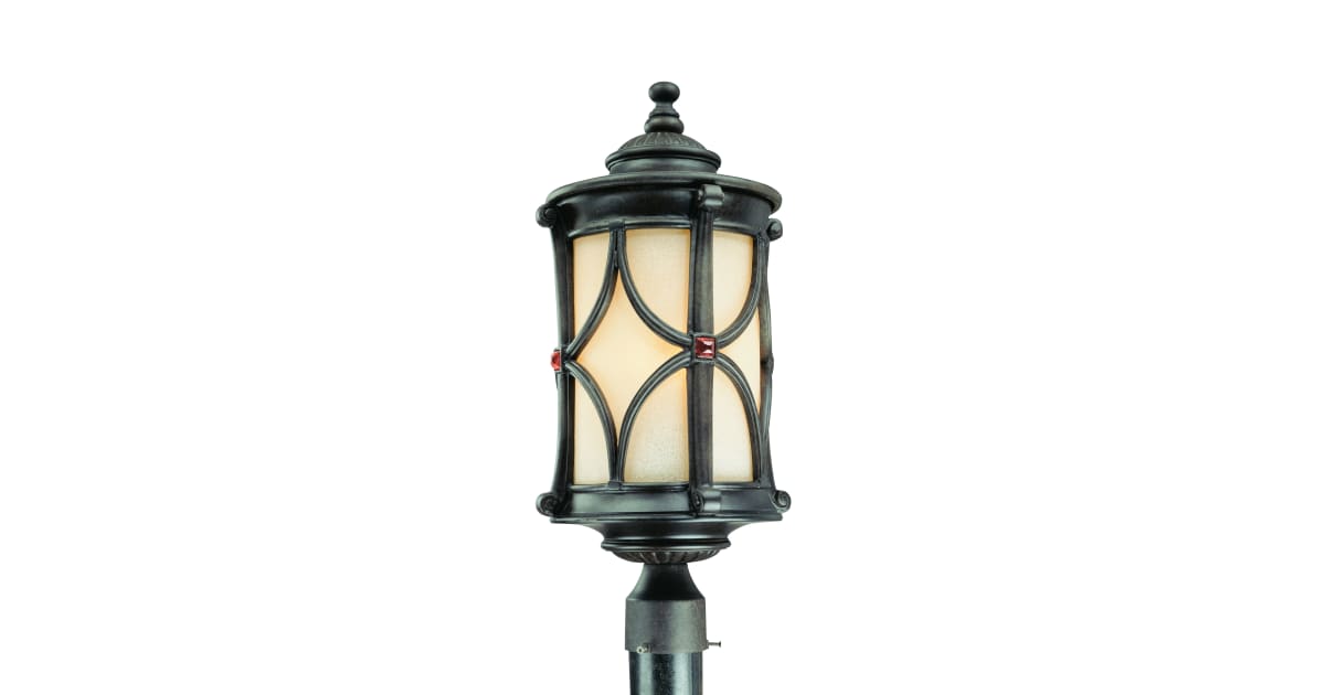 Troy Lighting PF2075ANB One Light 22.75" Tall Fluorescent Post Lantern ...