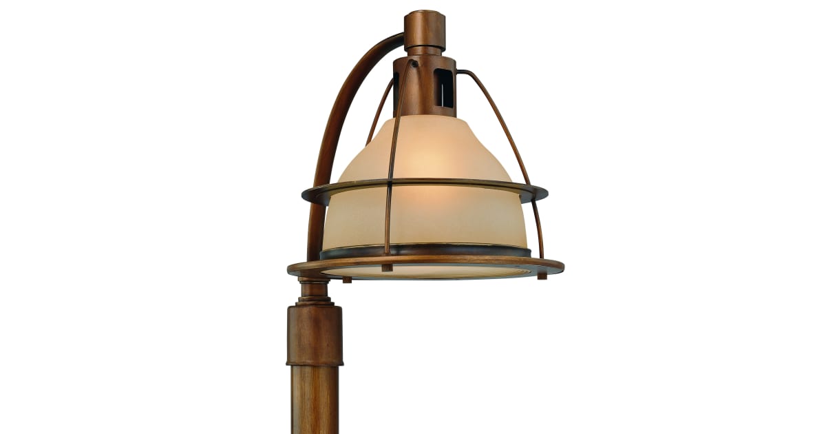 Troy Lighting PF3095SBZ One Light 15" Wide Fluorescent Post Light from ...