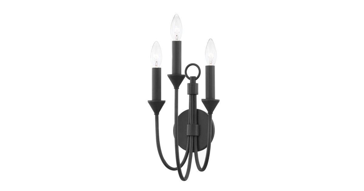 Troy Lighting B1003-FOR Cate 3 Light 18" Tall Wall Sconce | Build.com