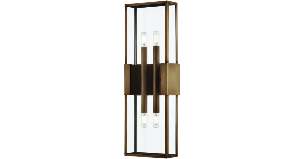 Troy Lighting B2924-PBR Santa Clara 4 Light 24" Tall Wall Sconce ...