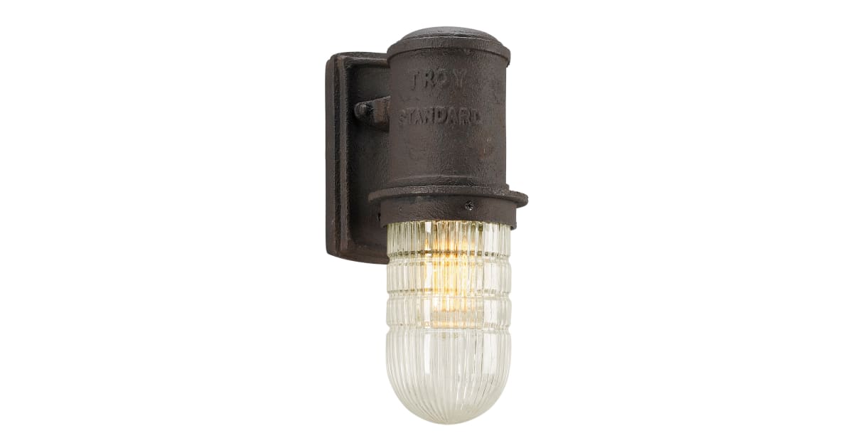 Troy Lighting B4341 Dock Street 11.75" Tall 1 Light Outdoor Wall Sconce ...