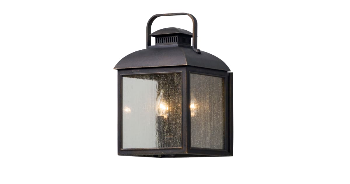 Troy Lighting B5082-VBZ Chamberlain 3 Light 10" Wide Outdoor Wall ...