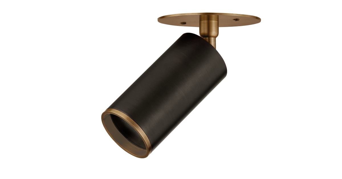 Troy Lighting C1305-PBR/BRZ Caleb 5" Wide Semi-Flush Ceiling Fixture ...