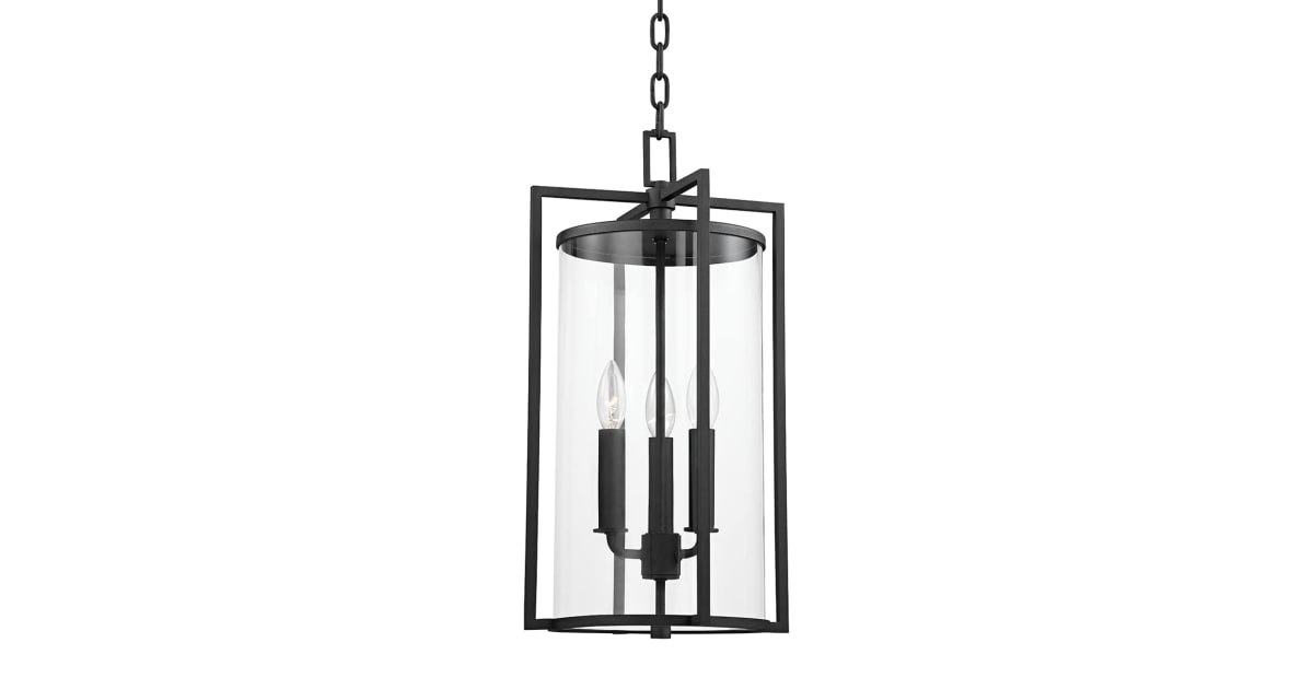 Troy Lighting F1146-TBK Percy 3 Light 11" Wide Outdoor Taper Candle ...