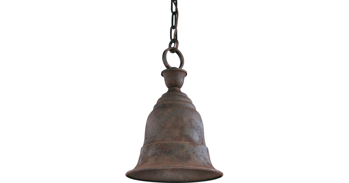 Troy Lighting F2367CR-HBZ Liberty 1 Light Dark Sky Outdoor Pendant ...