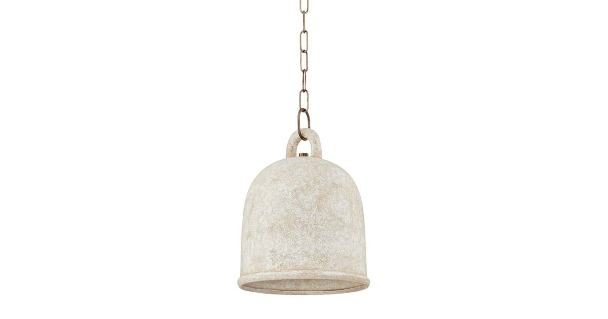 Troy Lighting F2712-PBR/CRE Relic 12" Wide Pendant | Ferguson Home