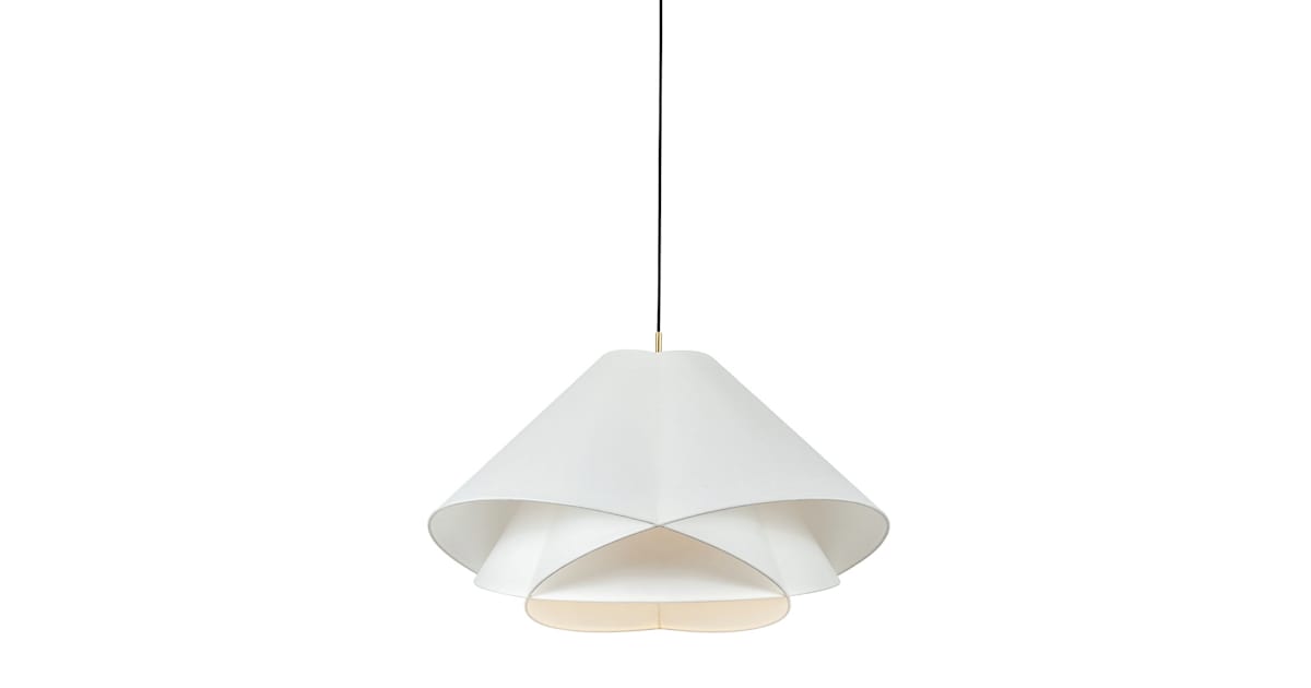 Troy Lighting F2835-VGL Edna 35" Wide Pendant with Woven Fabric Shade ...