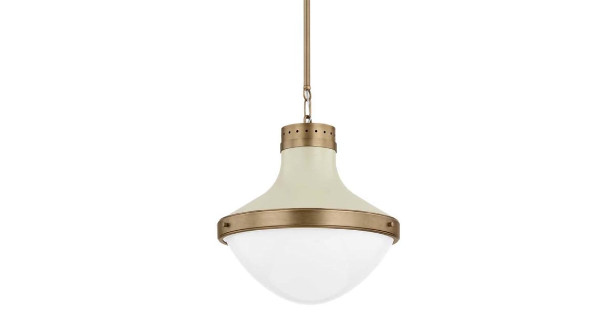 Troy Lighting F3117-PBR/SSD Maxton 18" Wide Pendant | Build.com