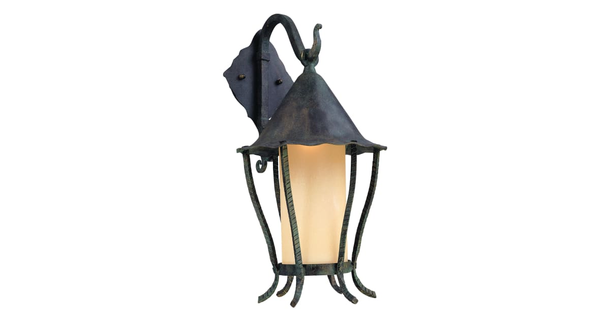 Troy Lighting BF1422VA Nottingham 1 Light Hand-Forged Iron Outdoor ...
