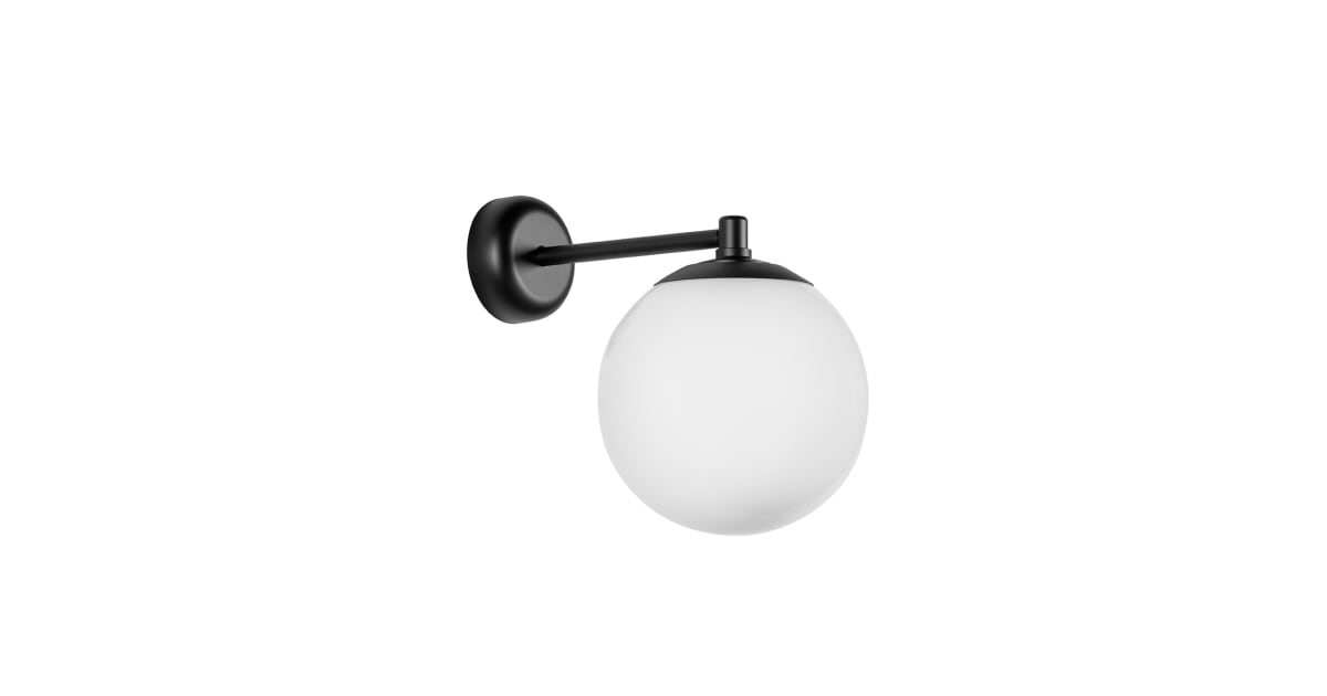 Troy RLM Lighting GL12MMB-2-2A12MB Laguna 12" Wide Globe Wall Sconce ...