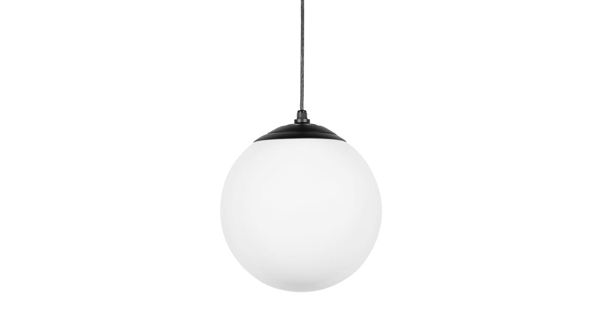 Troy RLM Lighting GL16MMB-B Laguna 16" Wide Globe Pendant | Ferguson Home