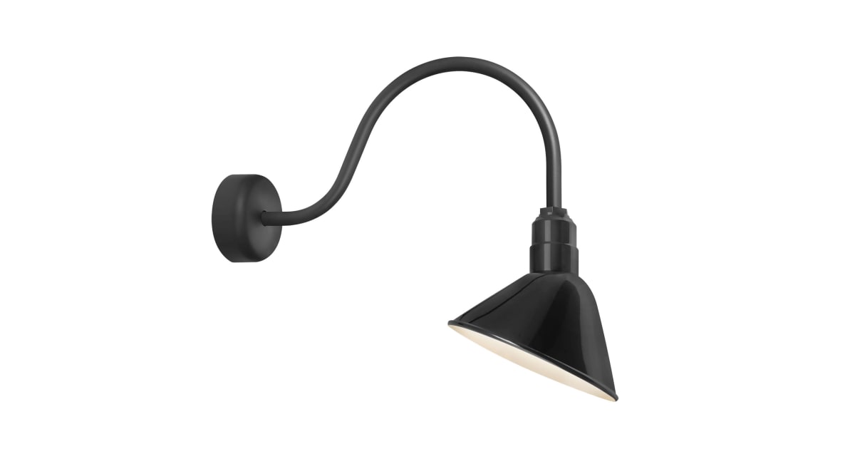 Troy RLM Lighting RA12MBK3LL23 Angle Reflector Single Light 23" Tall ...