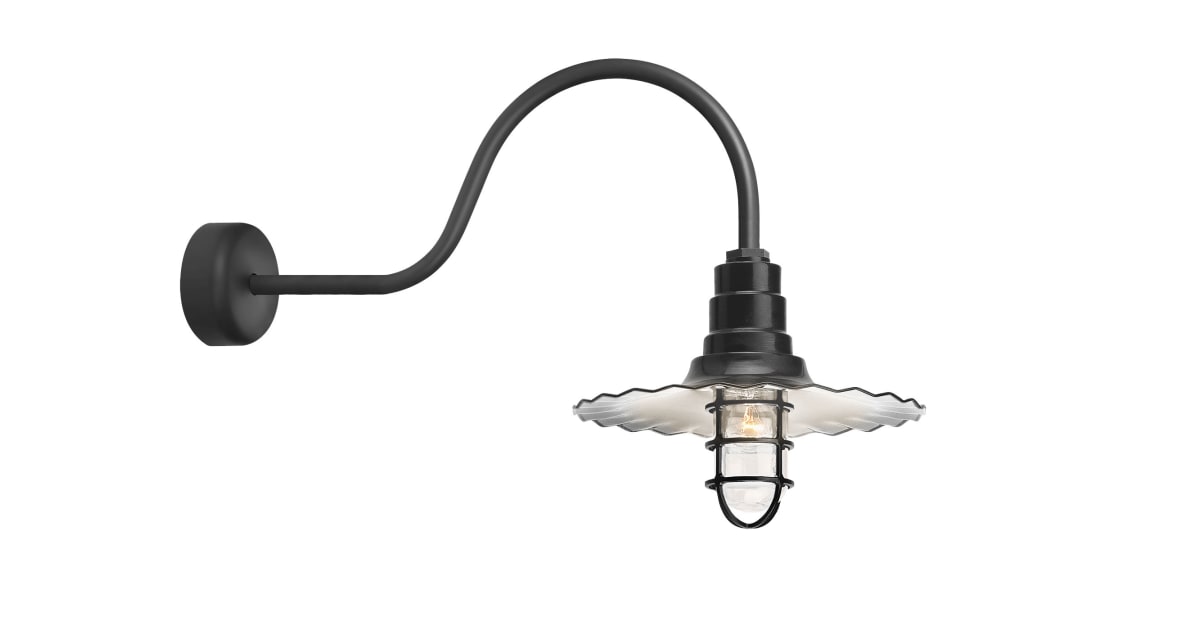 Troy RLM Lighting RW18MCGGBK3SL30 Radial Wave Single Light 16" Tall ...