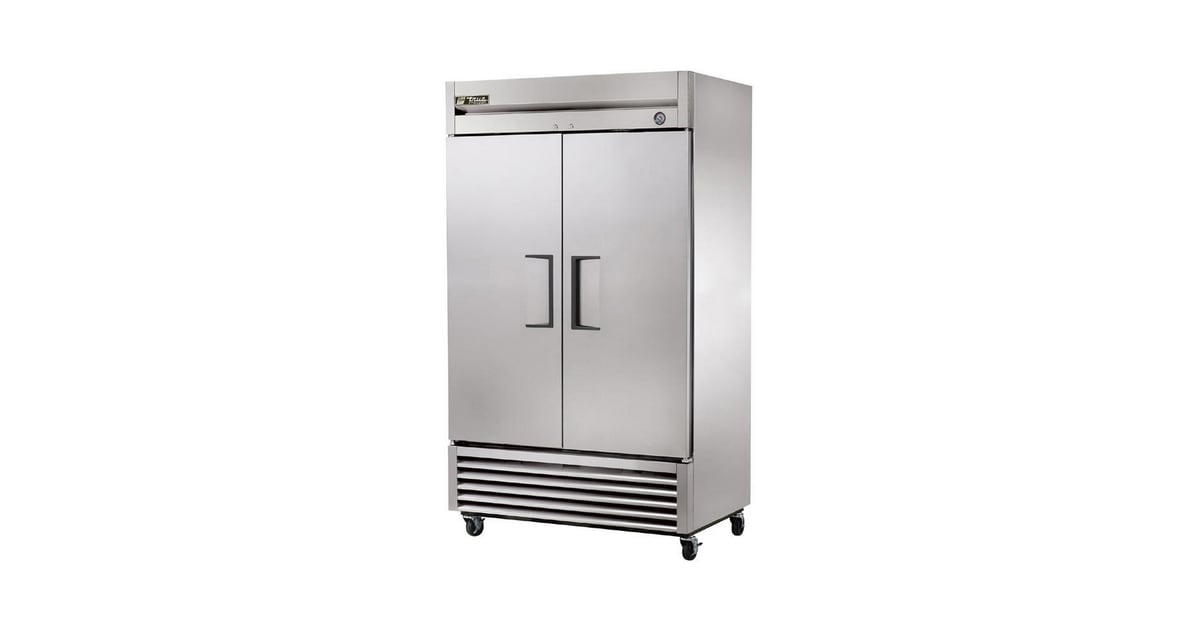 True T-43F-HC 43 Cu. Ft. Reach- In Solid Dual Door Freezer | Ferguson Home