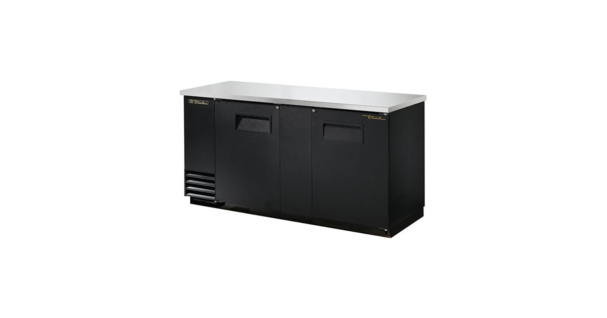 True TBB-3-HC 69 Inch Wide Double Door Back Bar Cooler | Build.com