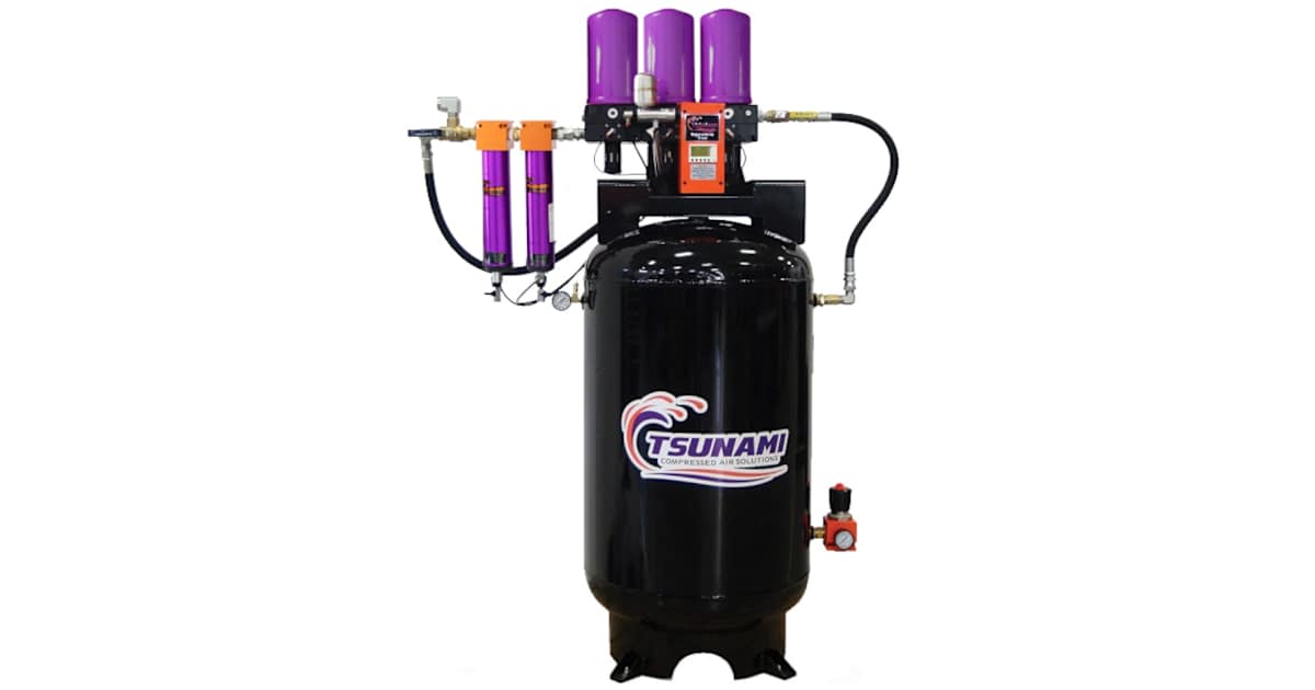 Tsunami Compressed Air 21999-0815 1" Ultra Series 15-HP 80-Gallon Tank ...