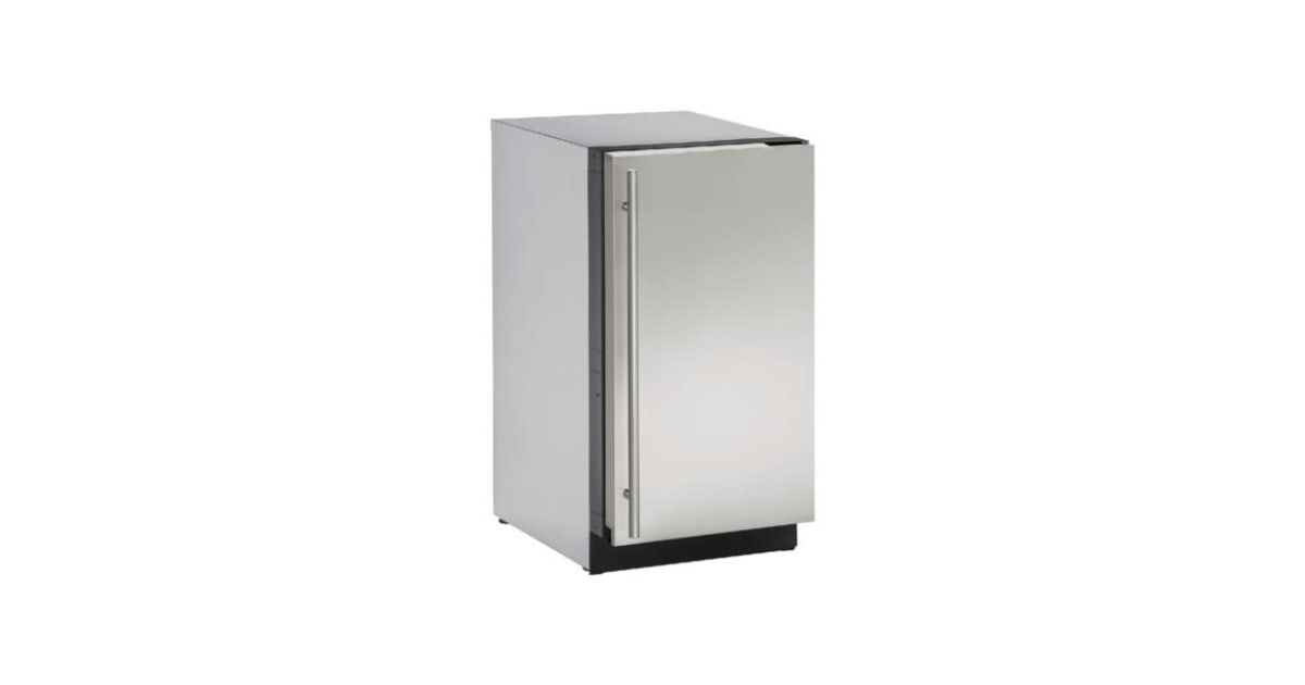 U-Line U-3018CLRS-00C 18 Inch Wide 30 Lb. Capacity Undercounter Ice ...