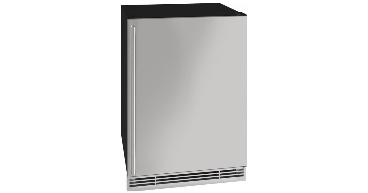 U-Line UHBV024-SS01A 1 Class 24 Inch Wide 6 Bottle Capacity and 194 Can ...