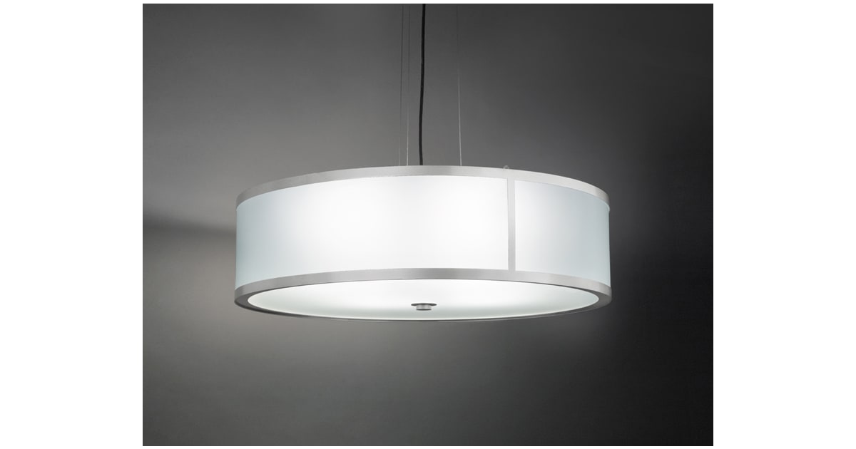 Ultralights 13221-24-AC Tambour 4 Light Adjustable 24" Pendant with ...