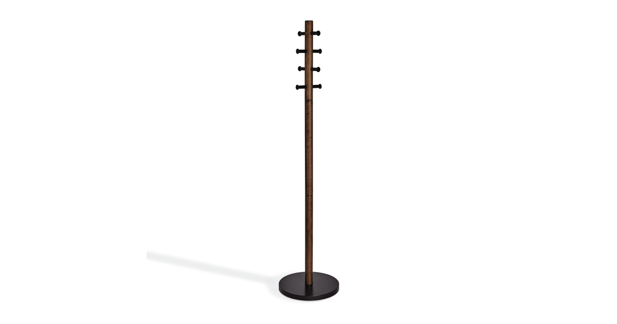 Umbra 1005871-048 Pillar 16 x 66" MDF and Steel Coat Rack | Ferguson Home