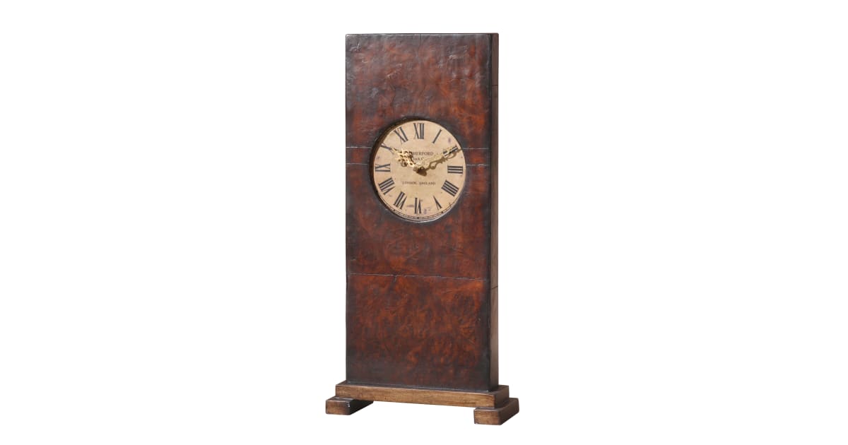 Uttermost 06792 Norwood Tall Table Clock | Ferguson Home