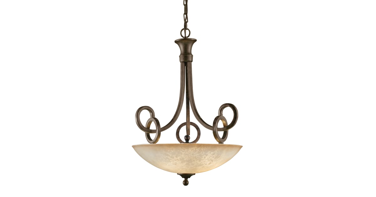 Uttermost 21829 3 Light Uplight Pendant from the Legato Collection ...