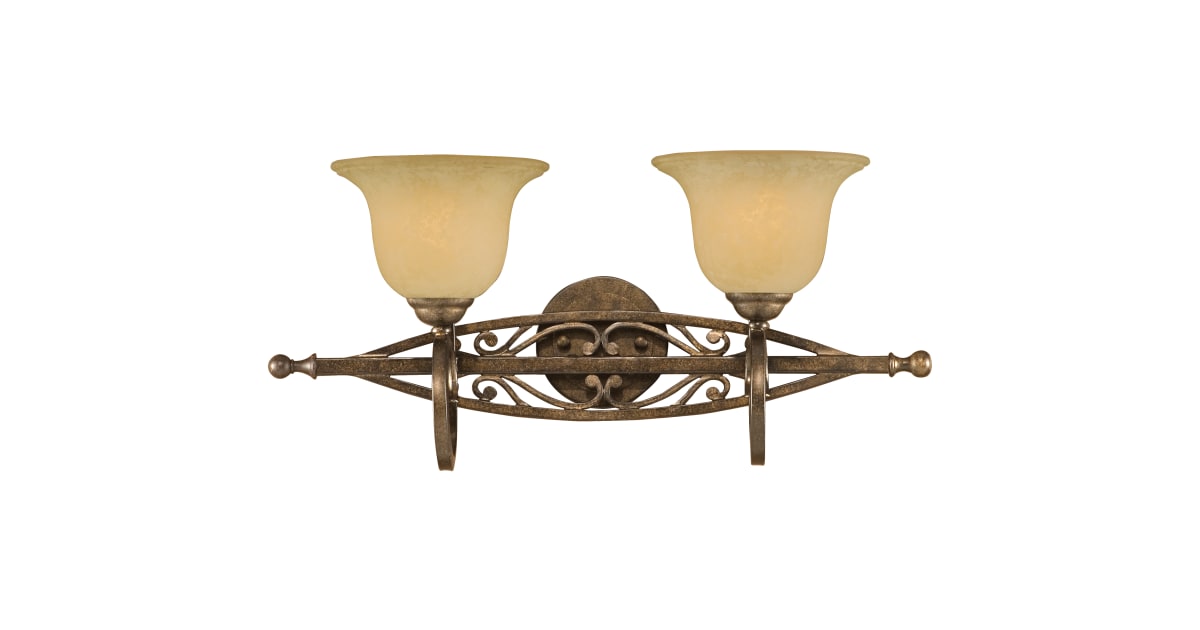 Uttermost 22843 2 Light 23" Wide Bathroom/Vanity Fixture from the ...