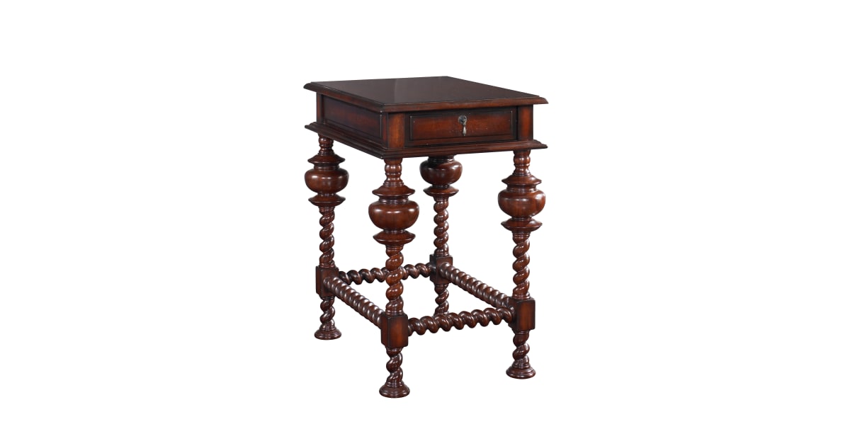 Uttermost 24033 Sturgis Elaborate Spiral Legged Accent Table | Ferguson ...