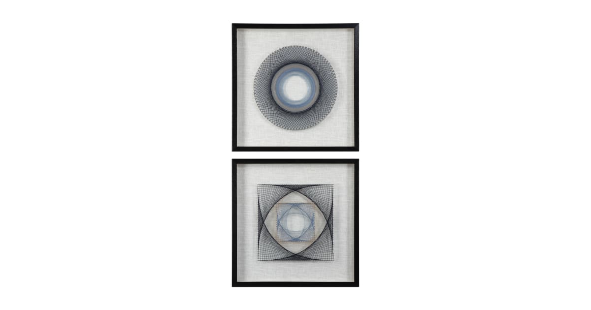 Uttermost 04111 String Duet Two Piece Wall Sculpture Set by Grace ...