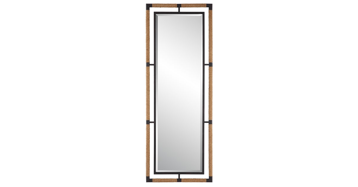 Uttermost 09925 Melville 27-1/2" W x 76" H Rectangular Framed Bathroom ...