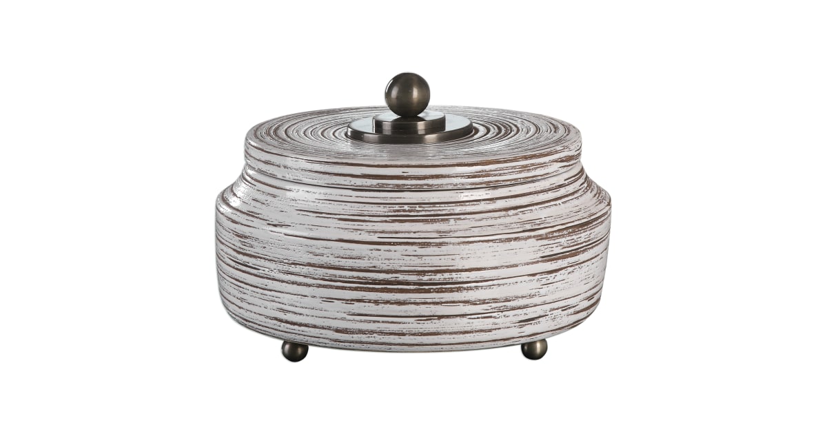 Uttermost 20157 Saltillo 11 1/2 Inch Wide Ceramic Jar by Jim Parsons ...