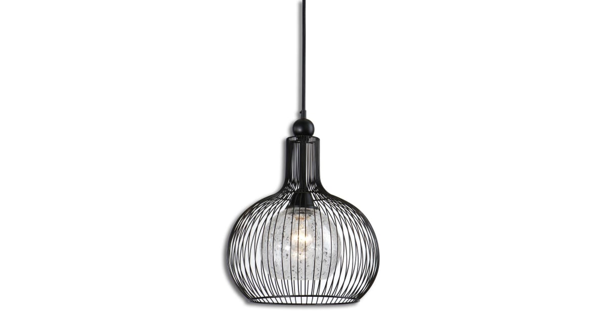 Uttermost 21983 Casnovia 1 Light Cage Pendant | Ferguson Home
