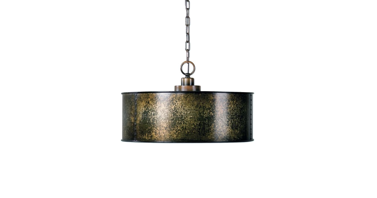 Uttermost 22066 Wolcott 3 Light 20" Wide Chandelier | Build.com